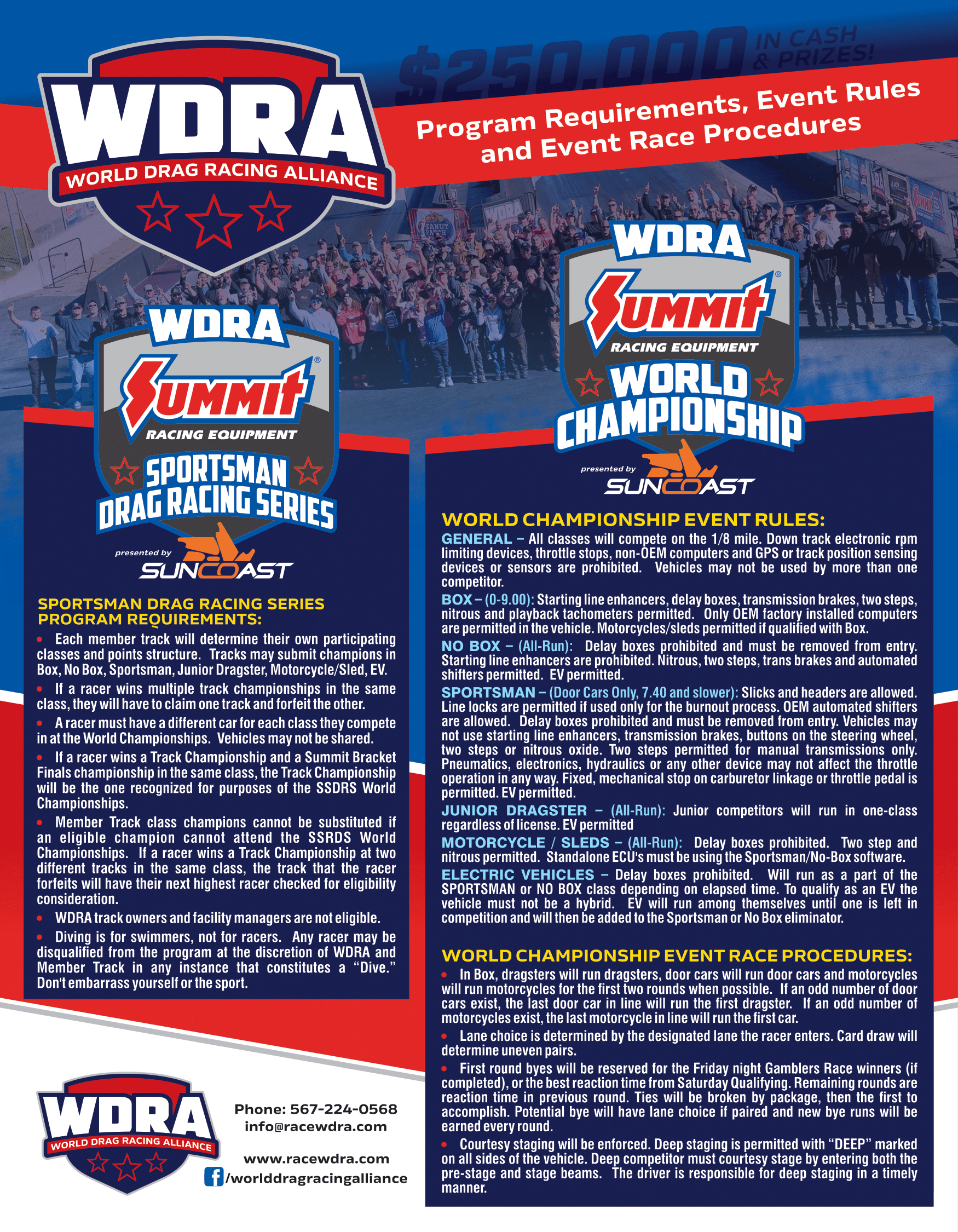 Summit Sportsman Drag Racing Series - World Drag Racing Alliance